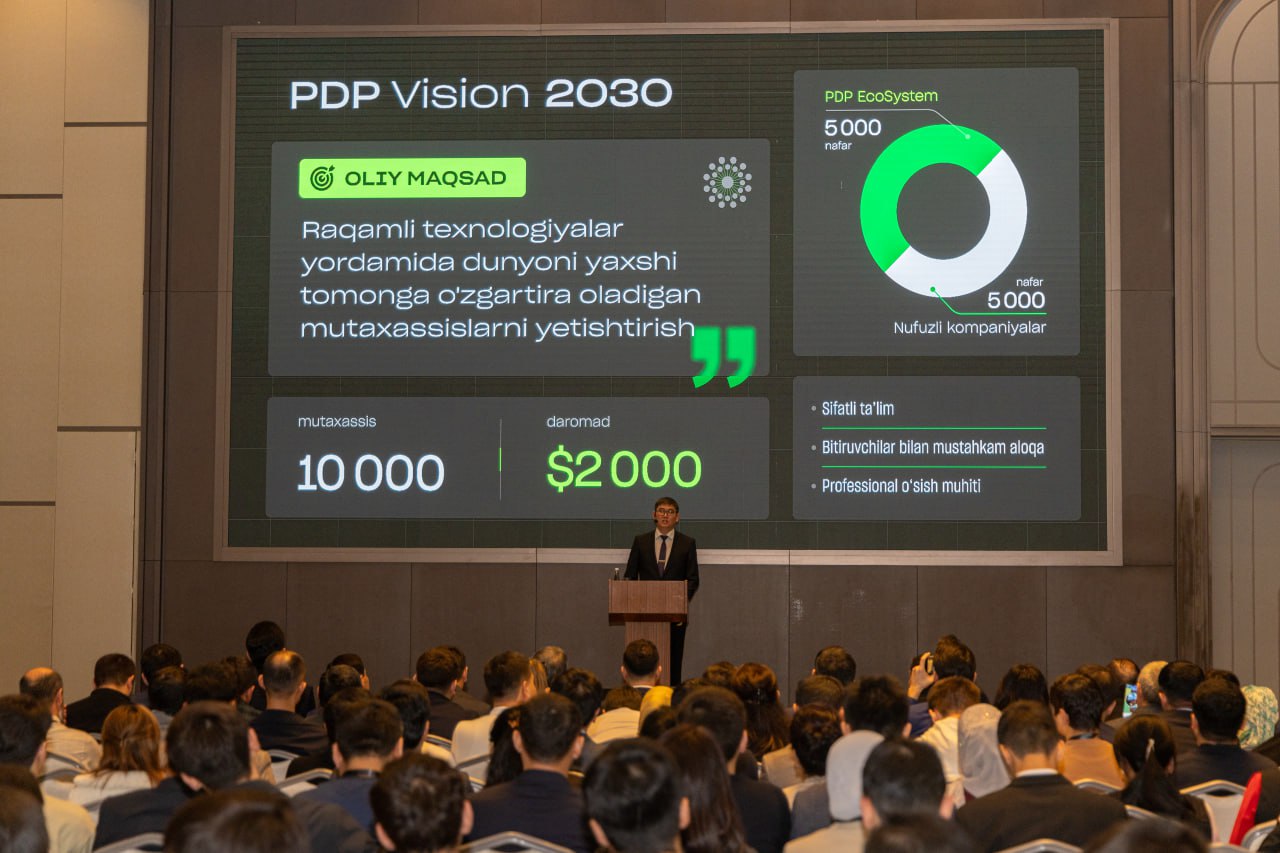 The Digital Future of Uzbekistan - PDP VISION 2030